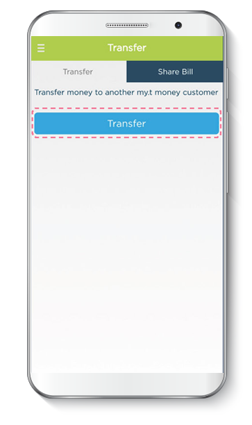 How to make a transfer to another my.t money user | my.t money
