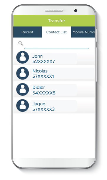 How to make a transfer to another my.t money user | my.t money