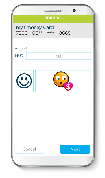 How to make a transfer to another my.t money user | my.t money